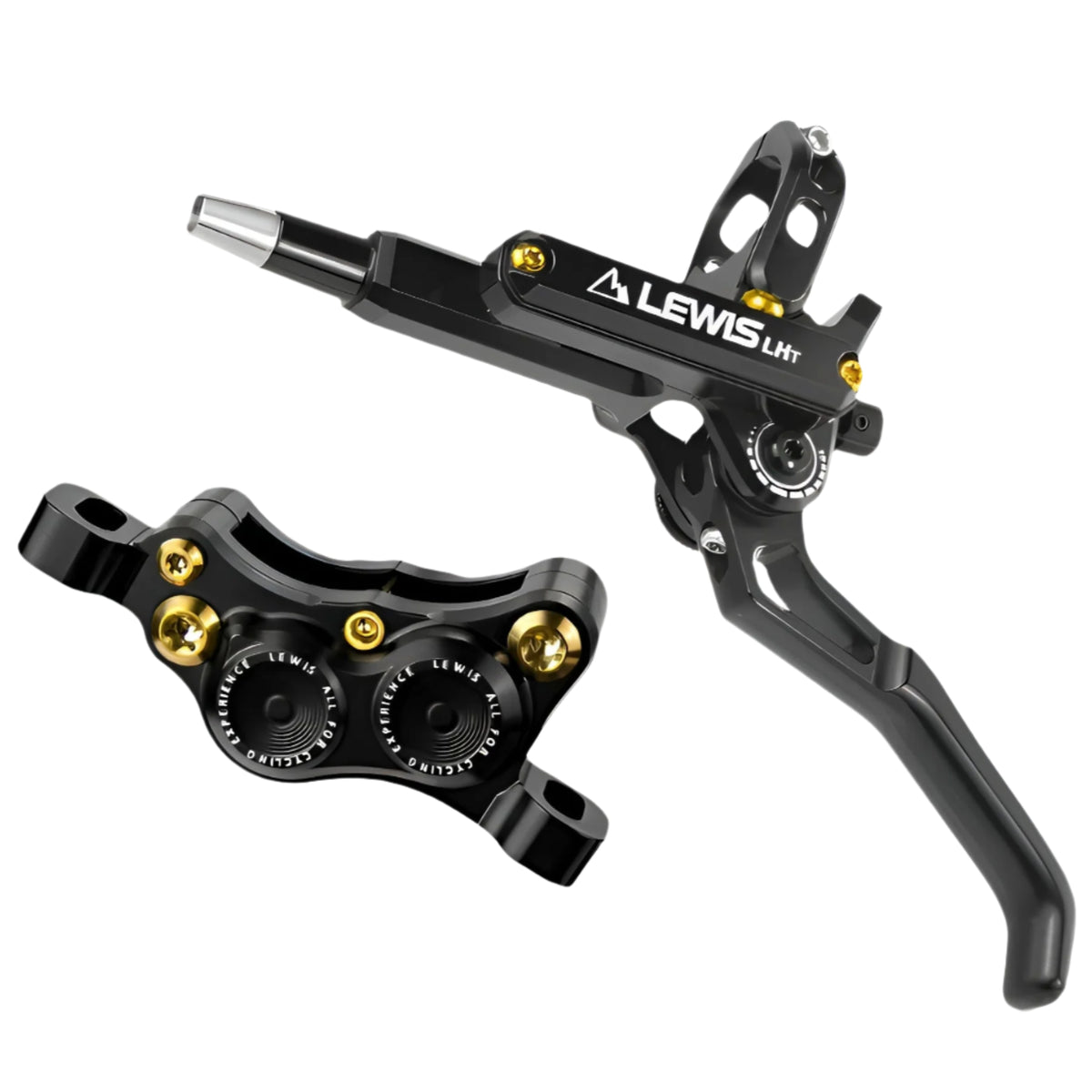 Lewis LHT Ultimate CNC 4-Piston Hydraulic Mountain Bike Disc Brake Kit ...